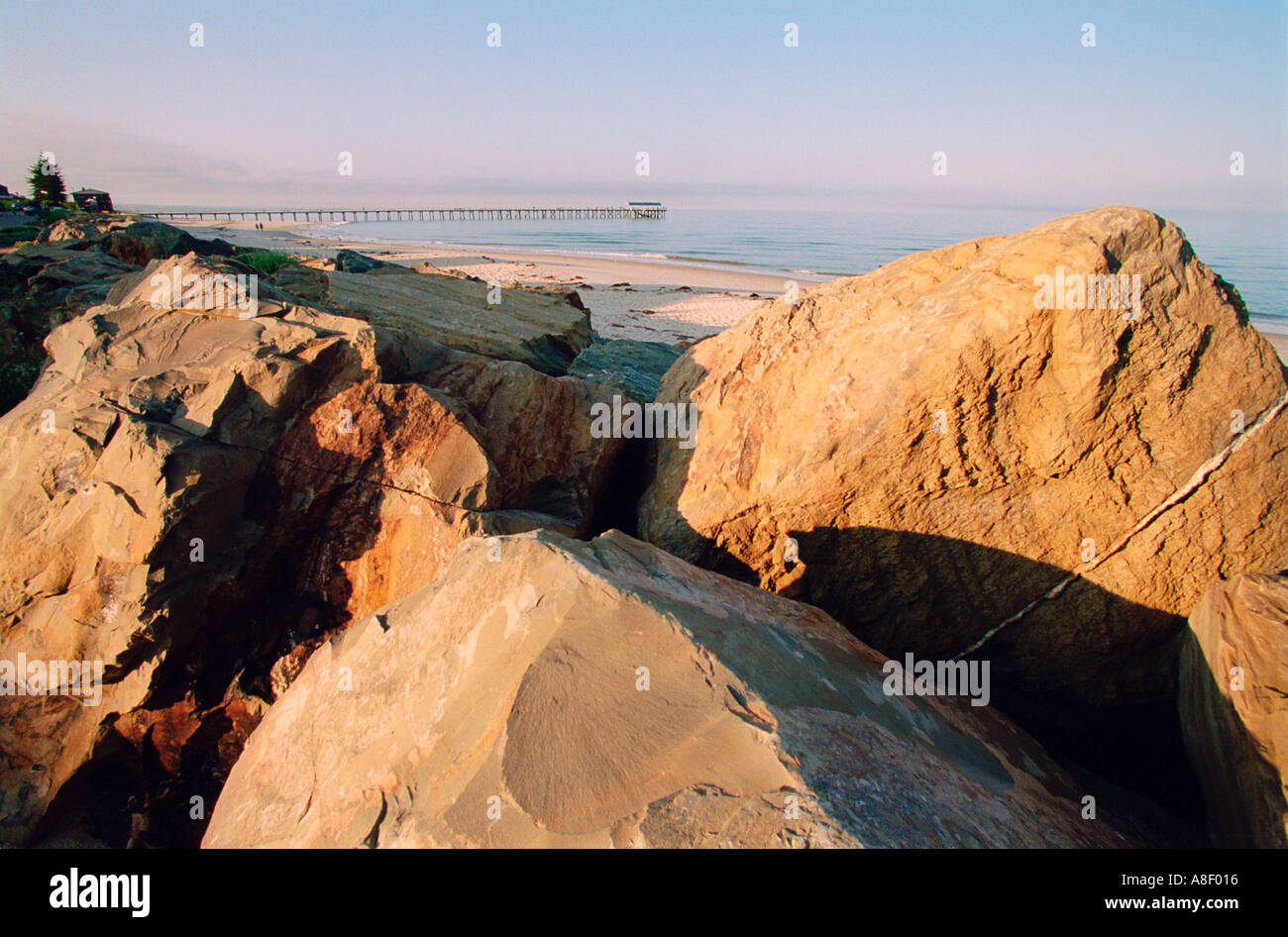 Henley Beach Adelaide Stock Photo - Alamy