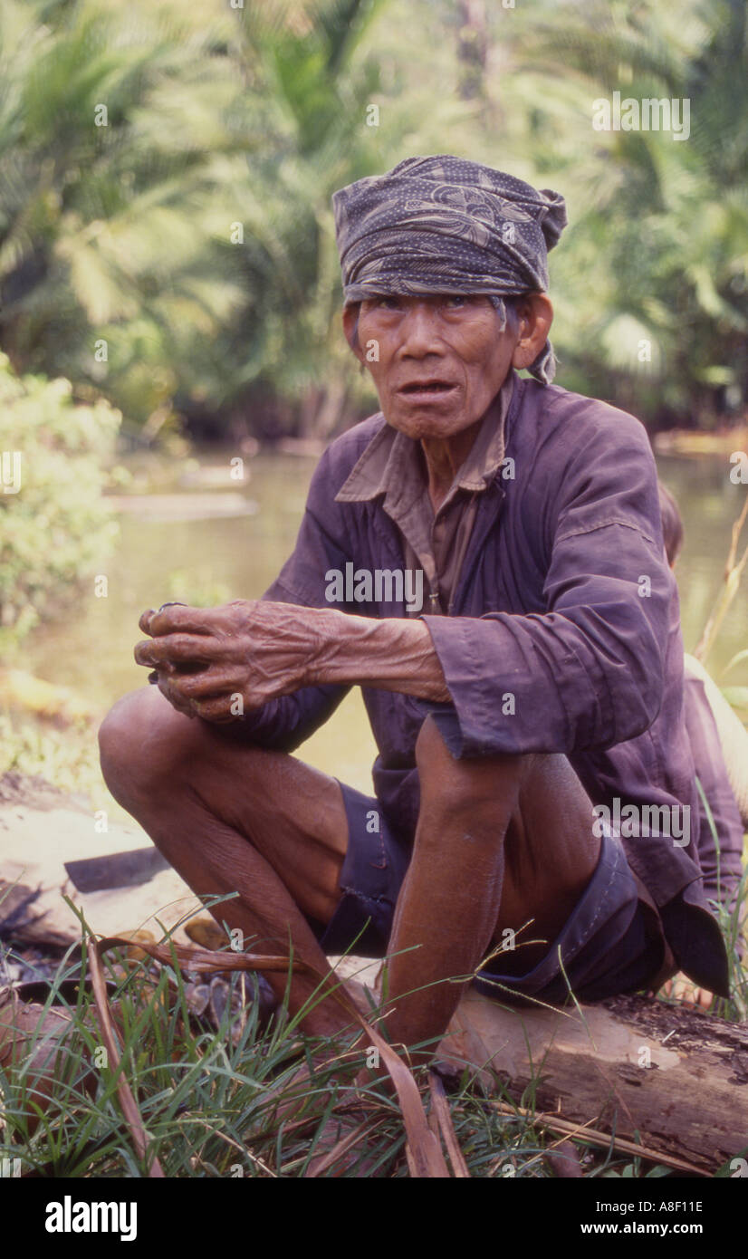 Indonesia Java A Baduy man from West Java Stock Photo - Alamy