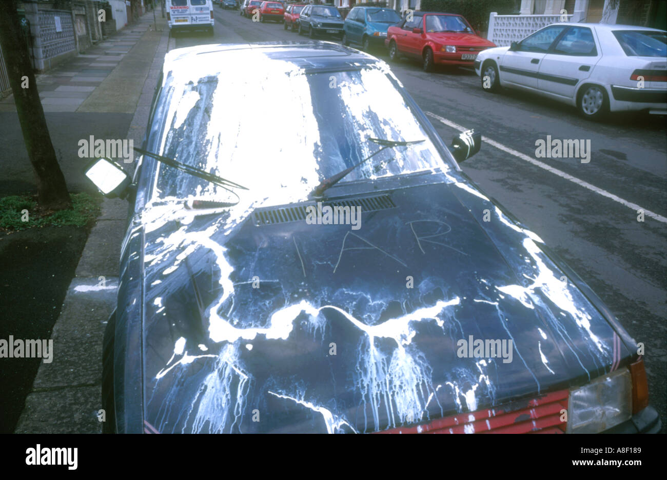 Bent car bonnet hi-res stock photography and images - Alamy