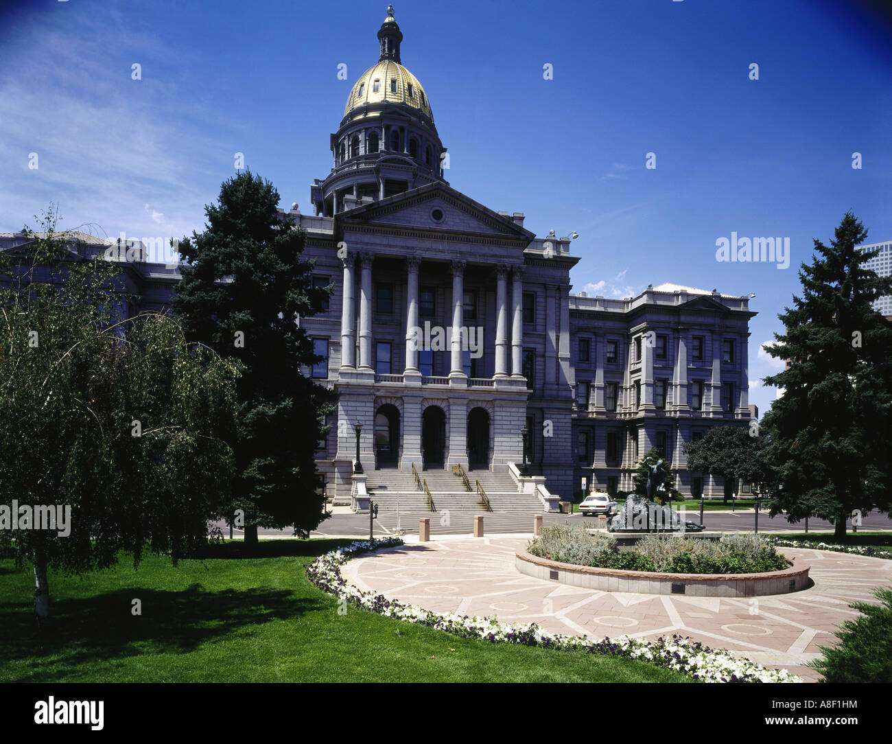 geography / travel, USA, Colorado, Denver, Capitol, exterior view ...