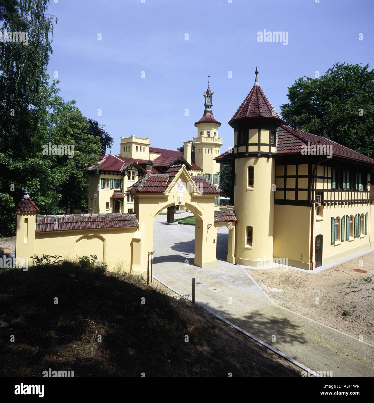 geography / travel, Germany, Brandenburg, Storkow, castles, hunting ...