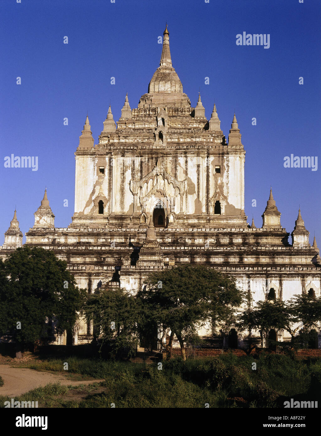 geography / travel, Burma, Pagan, Ananda - Temple, exterior view Stock ...