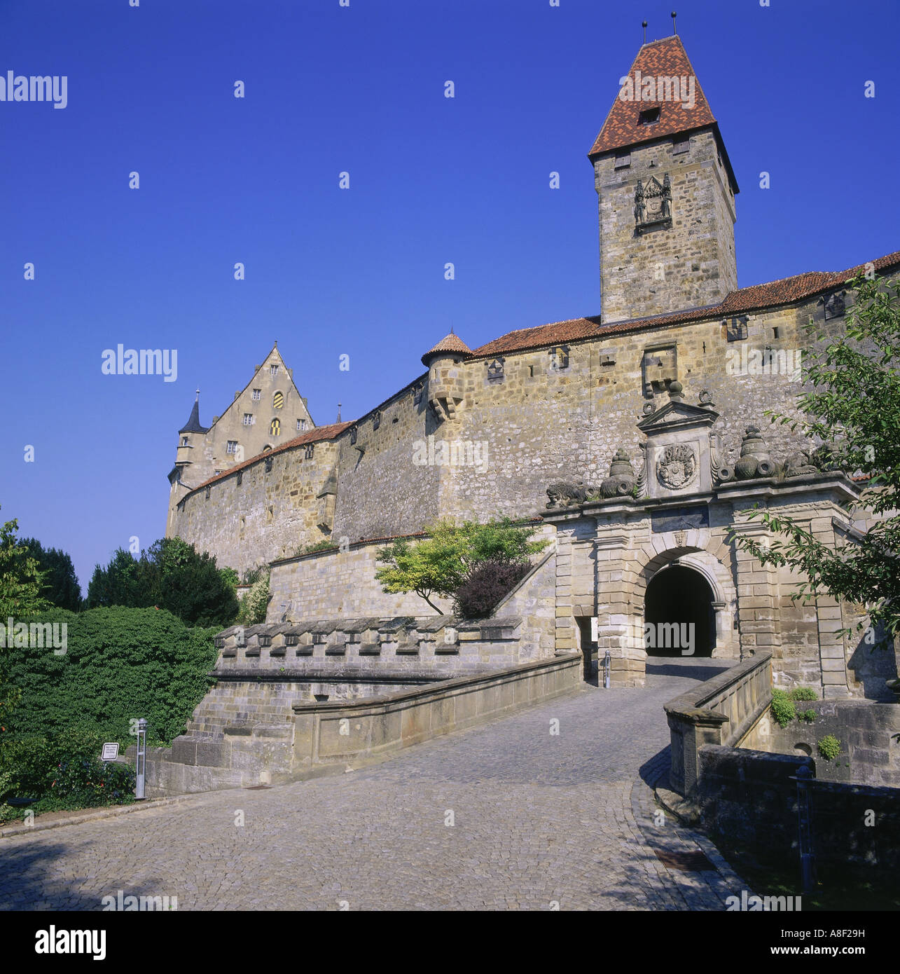 geography / travel, Germany, Bavaria, Coburg, castle Veste Coburg ...