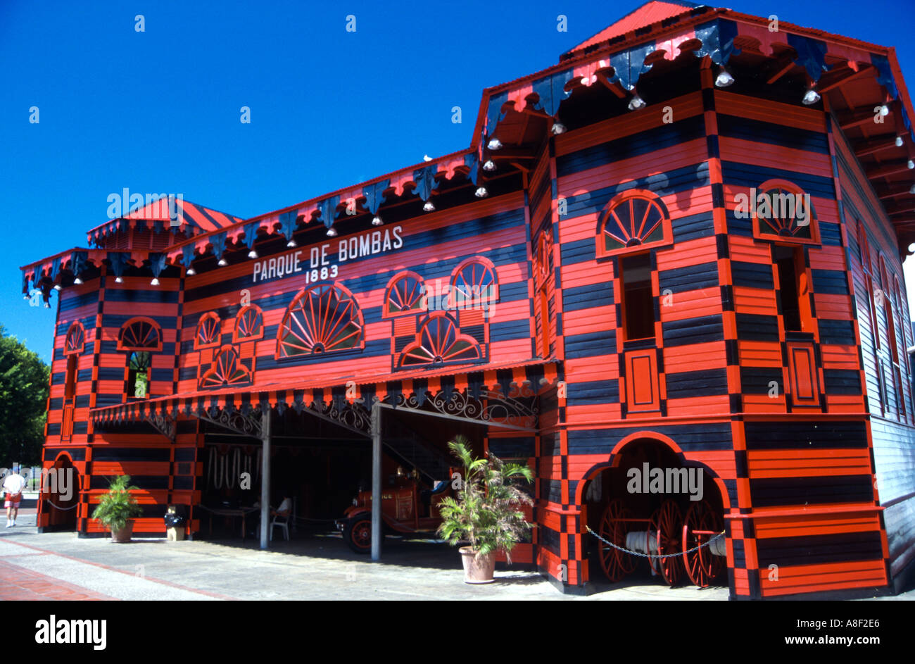 Parque de Bombas Fire station Ponce Puerto Rico Stock Photo - Alamy