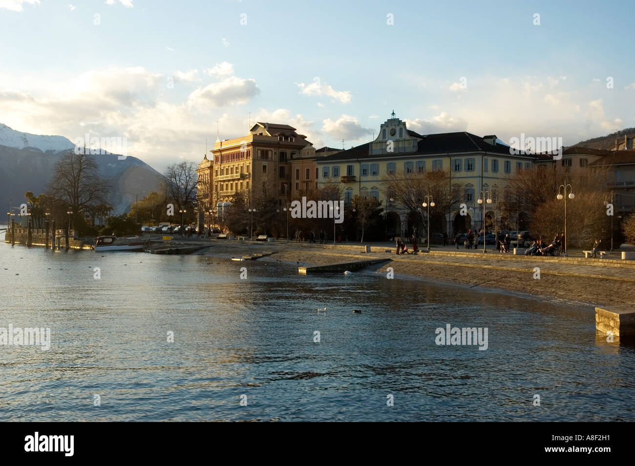 Pallanza lake - Verbania - Italy Stock Photo - Alamy