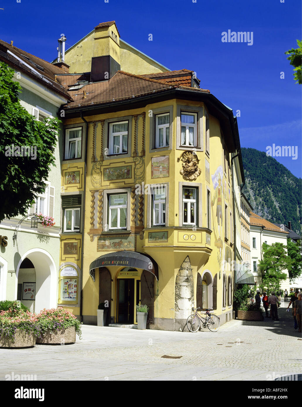 geography / travel, Germany, Bavaria, Bad Reichenhall, buildings ...