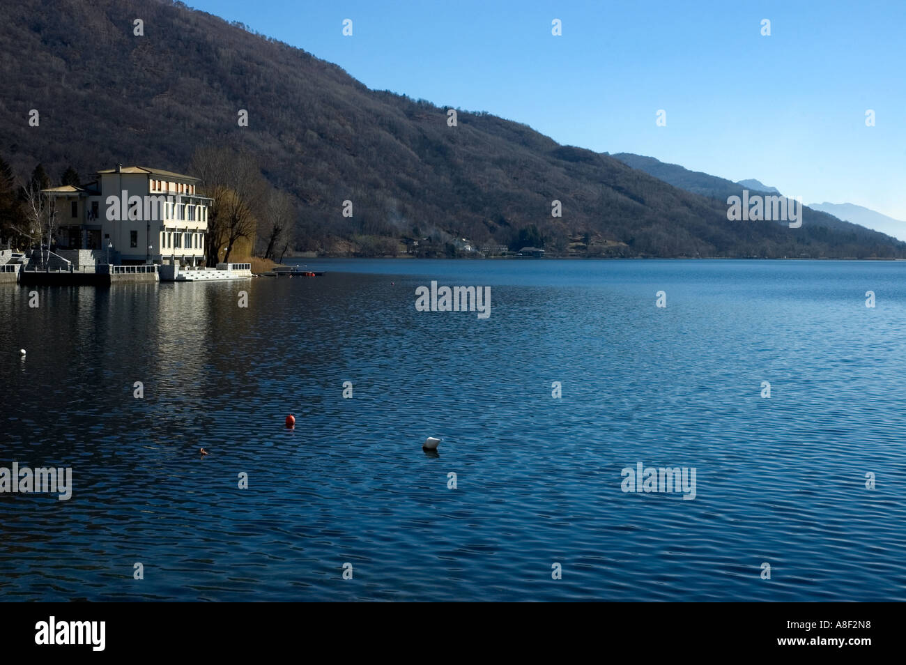 mergozzo lake - italy Stock Photo - Alamy