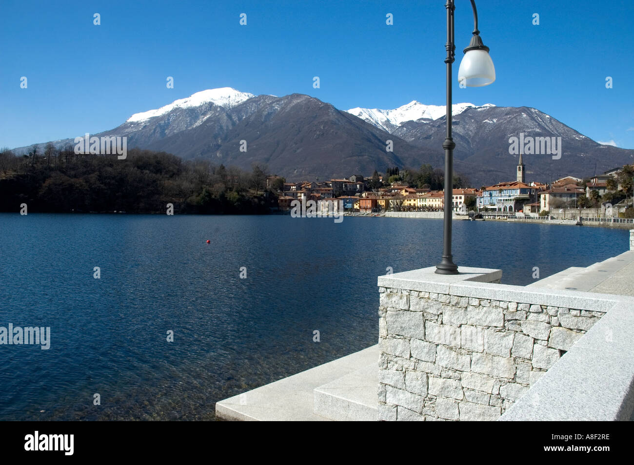mergozzo lake - italy Stock Photo - Alamy