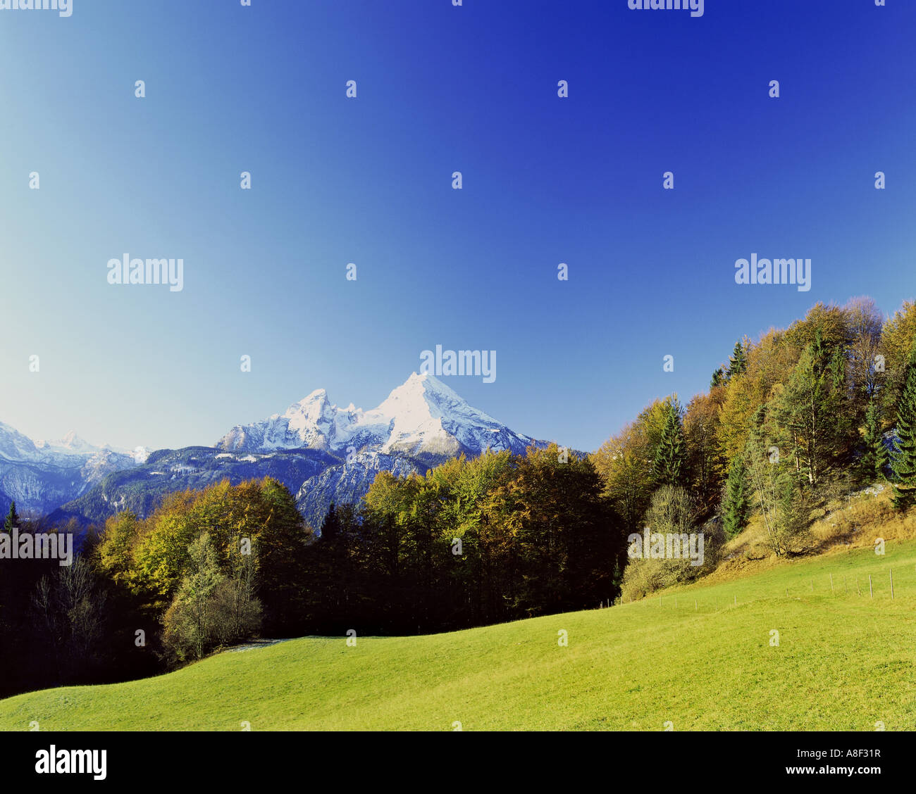 geography / travel, Germany, Bavaria, landscape / landscapes, Watzmann ...