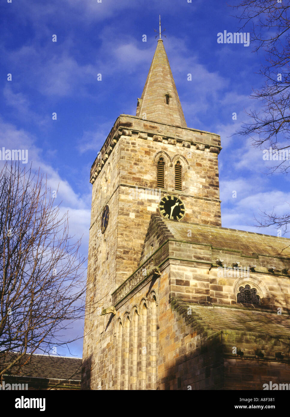 dh ST ANDREWS FIFE Holy Trinity church clock tower Stock Photo - Alamy
