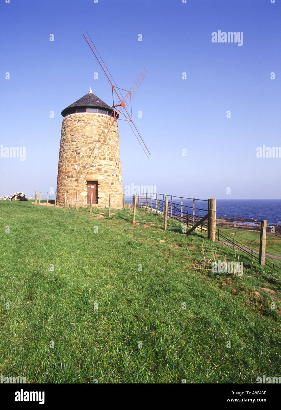 dh Windmill ST MONANCE FIFE 18th century saltpans windmill sea pump ...