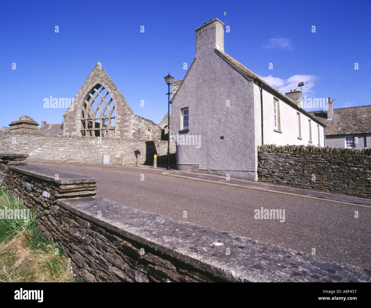 dh St Peters kirk THURSO CAITHNESS Church ruins Scotland Stock Photo ...
