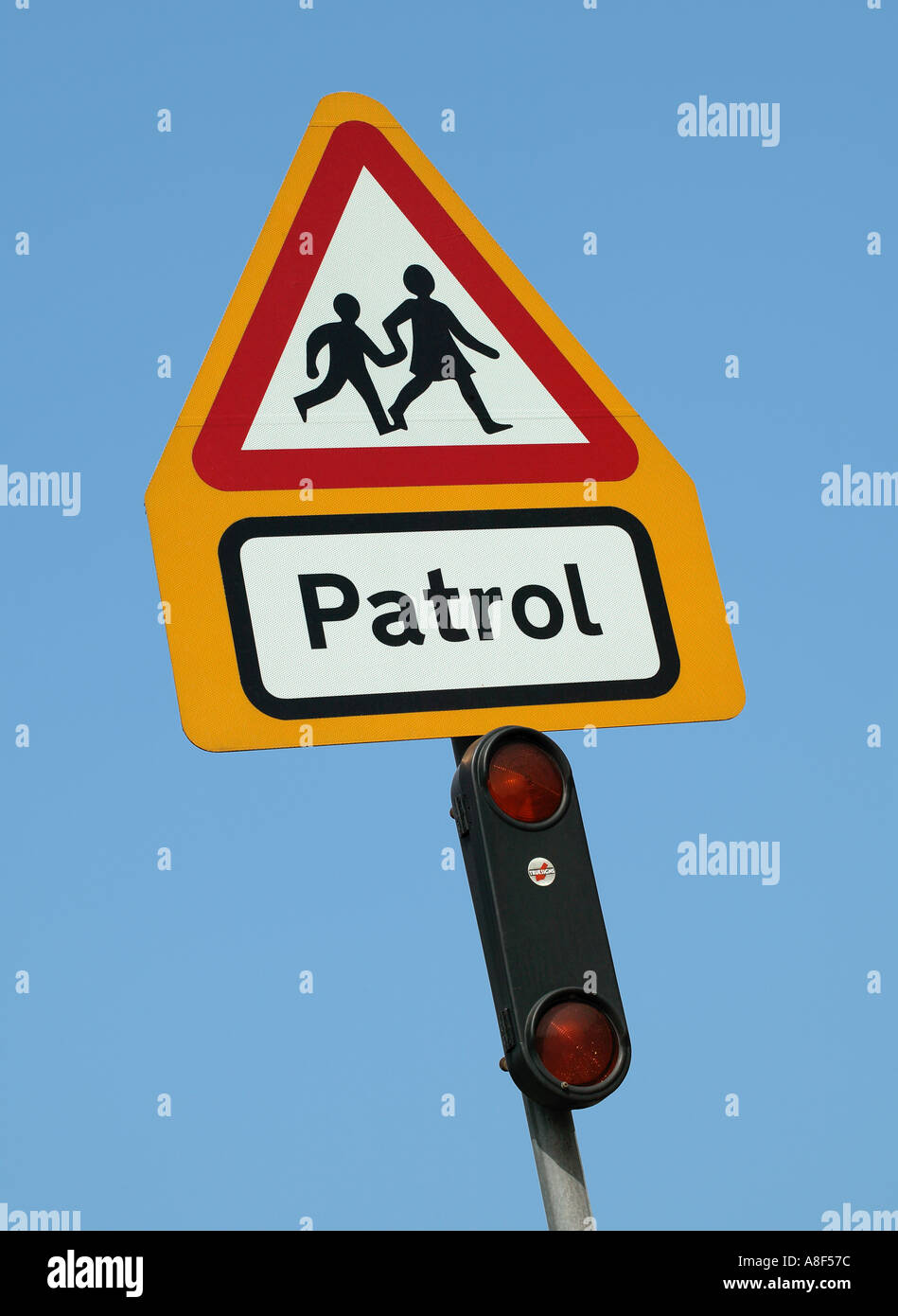 School patrol crossing hi-res stock photography and images - Alamy