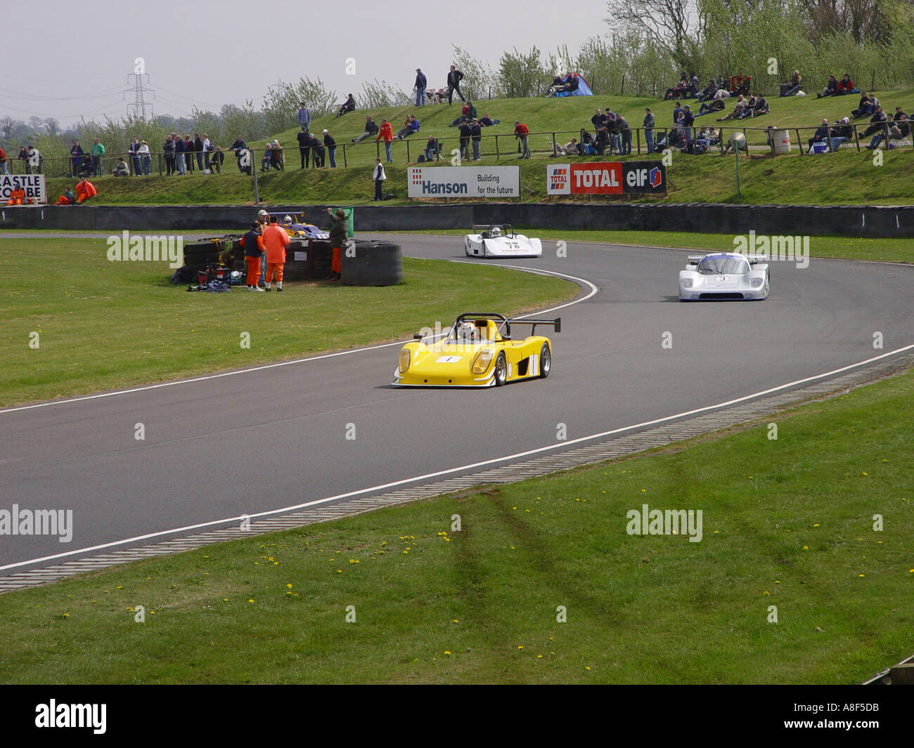 Racing circuit England GB UK 2003 Stock Photo - Alamy