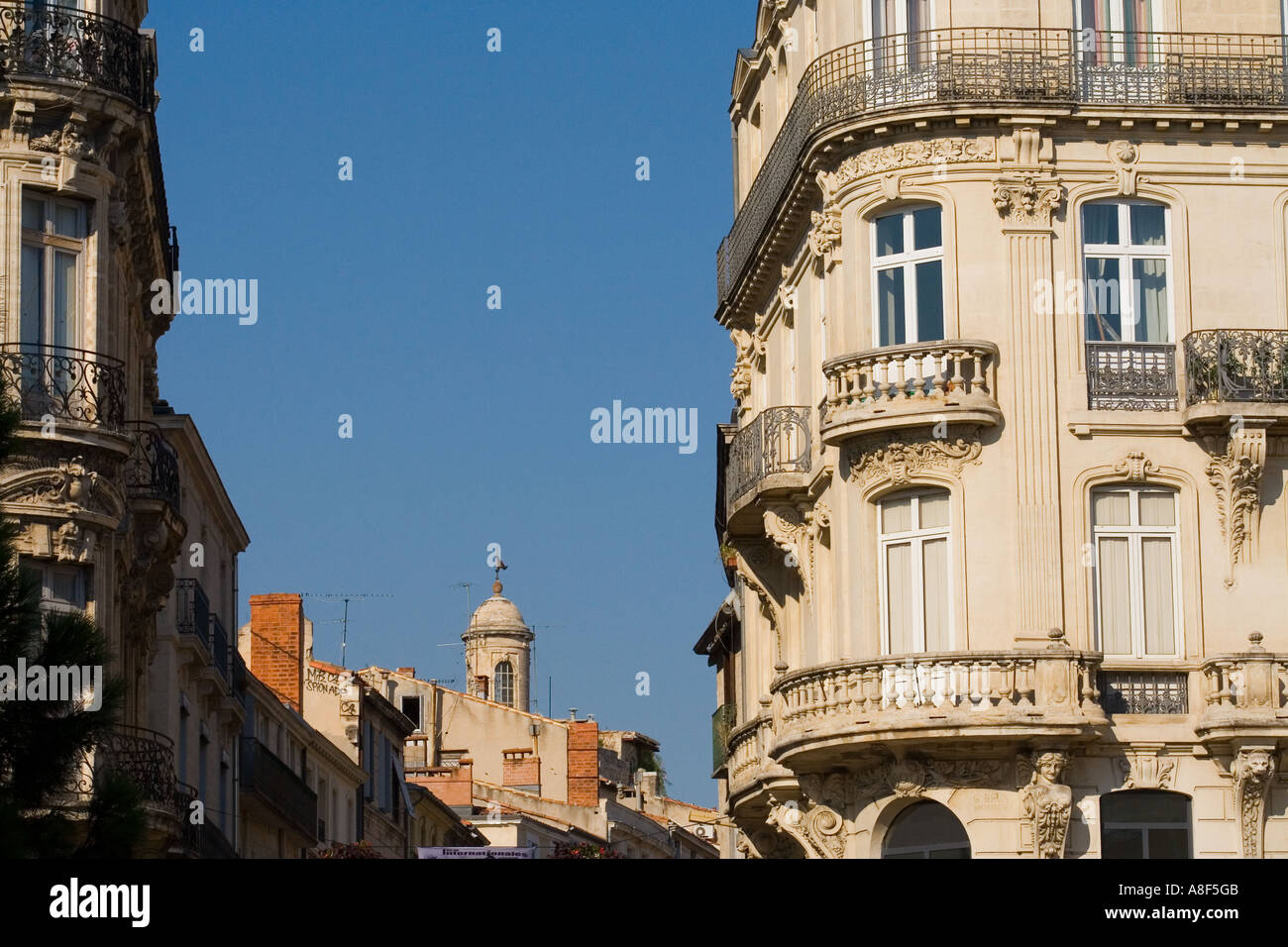 Downtown of Montpellier Stock Photo - Alamy