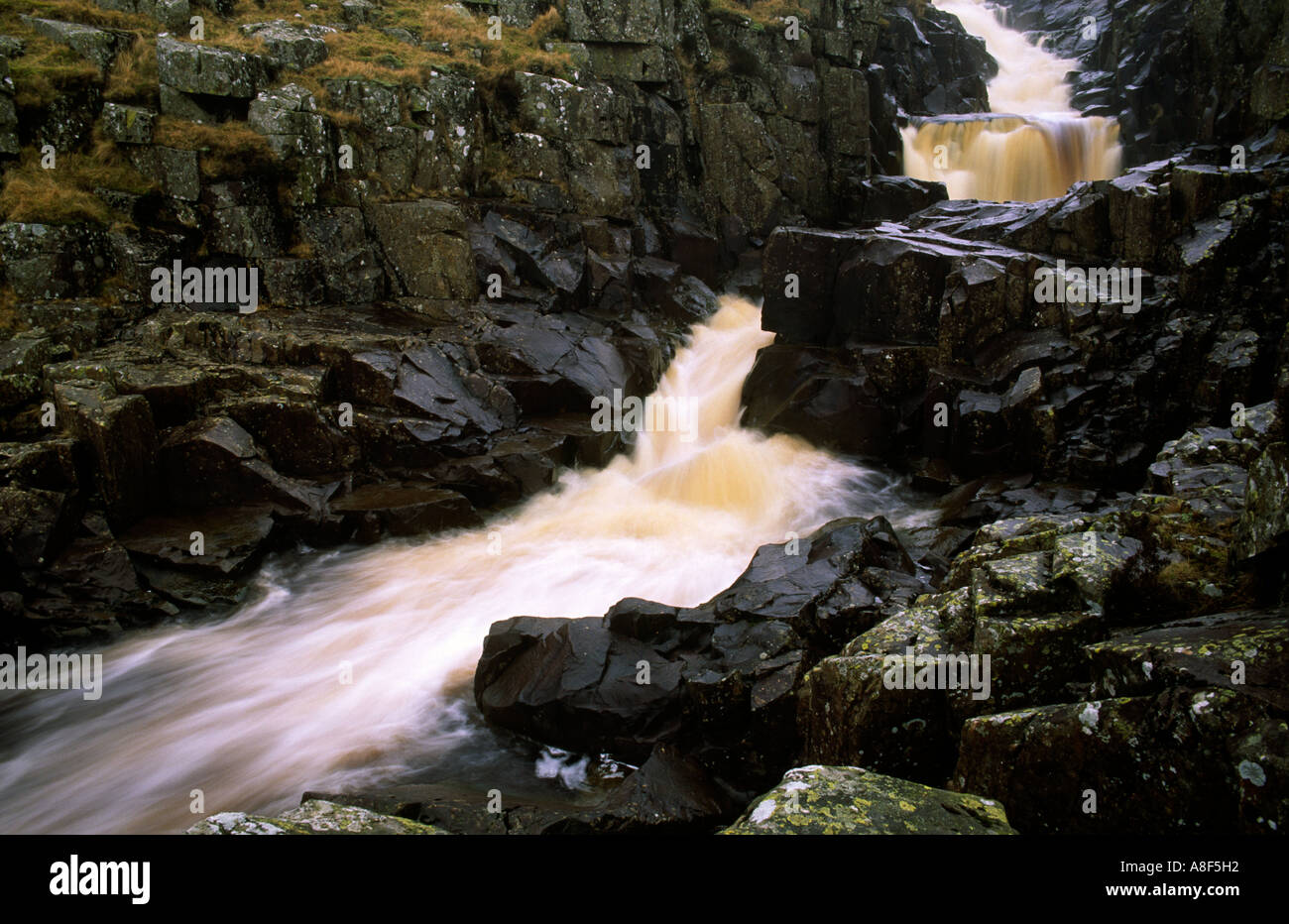 Cauldron Snout waterfall Stock Photo - Alamy