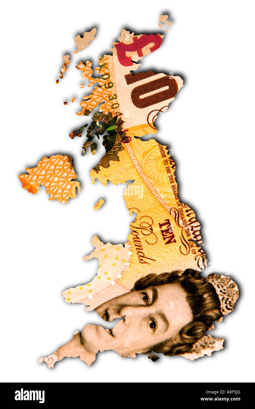 British isles map hi-res stock photography and images - Alamy