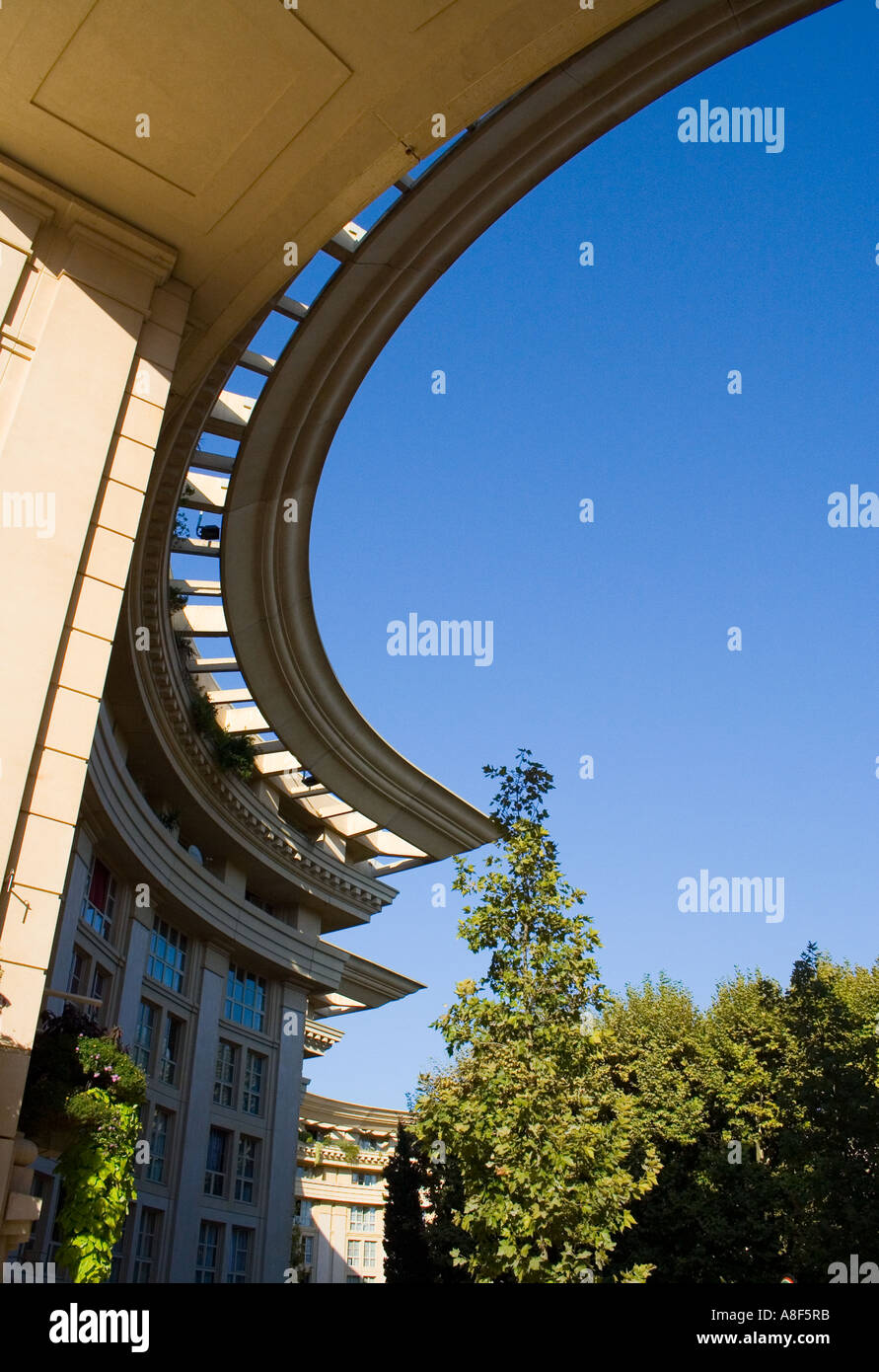Modern architecture in Montpellier Stock Photo - Alamy