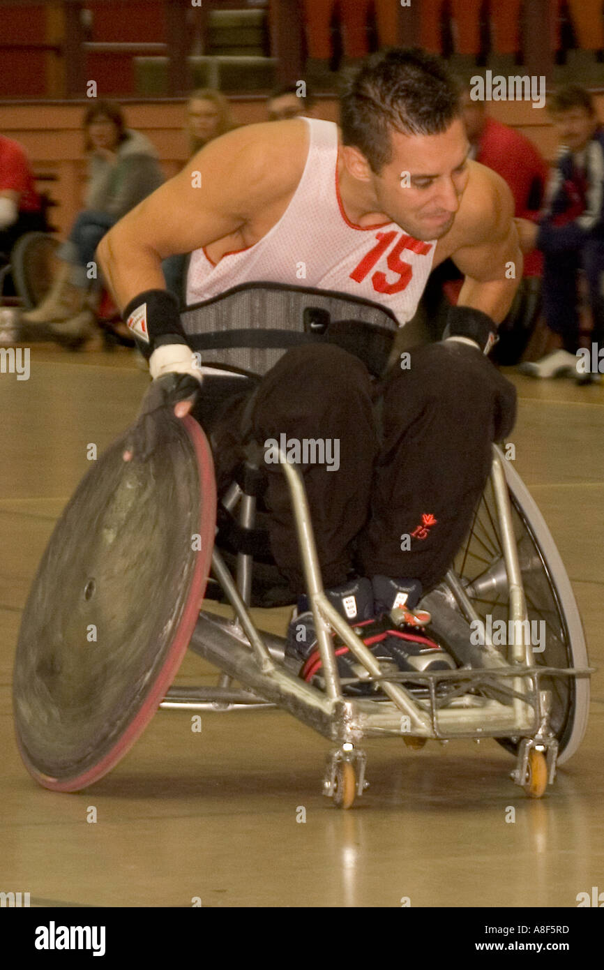 Wheel chair rugby hi-res stock photography and images - Alamy