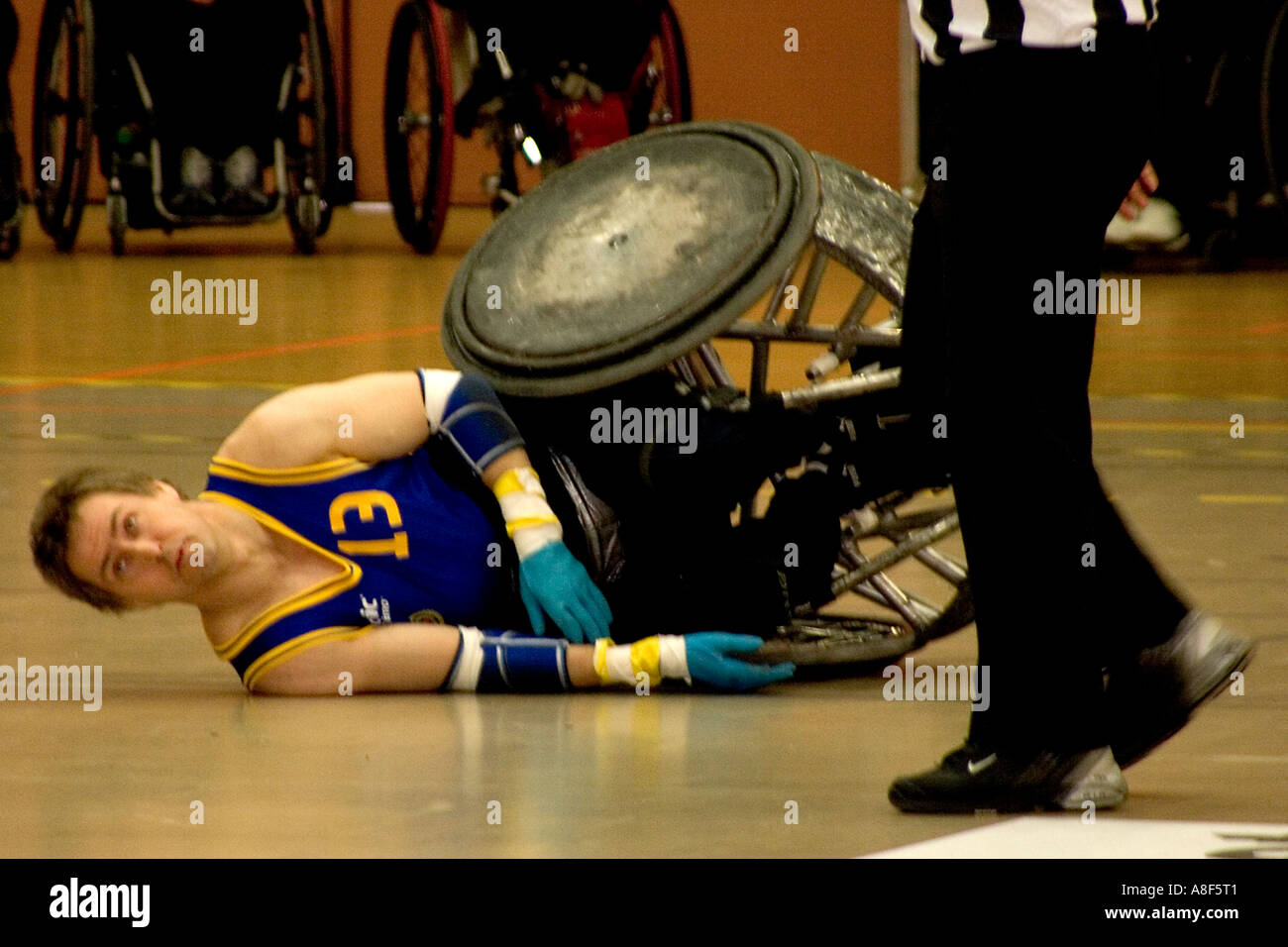 Wheel chair rugby hi-res stock photography and images - Alamy