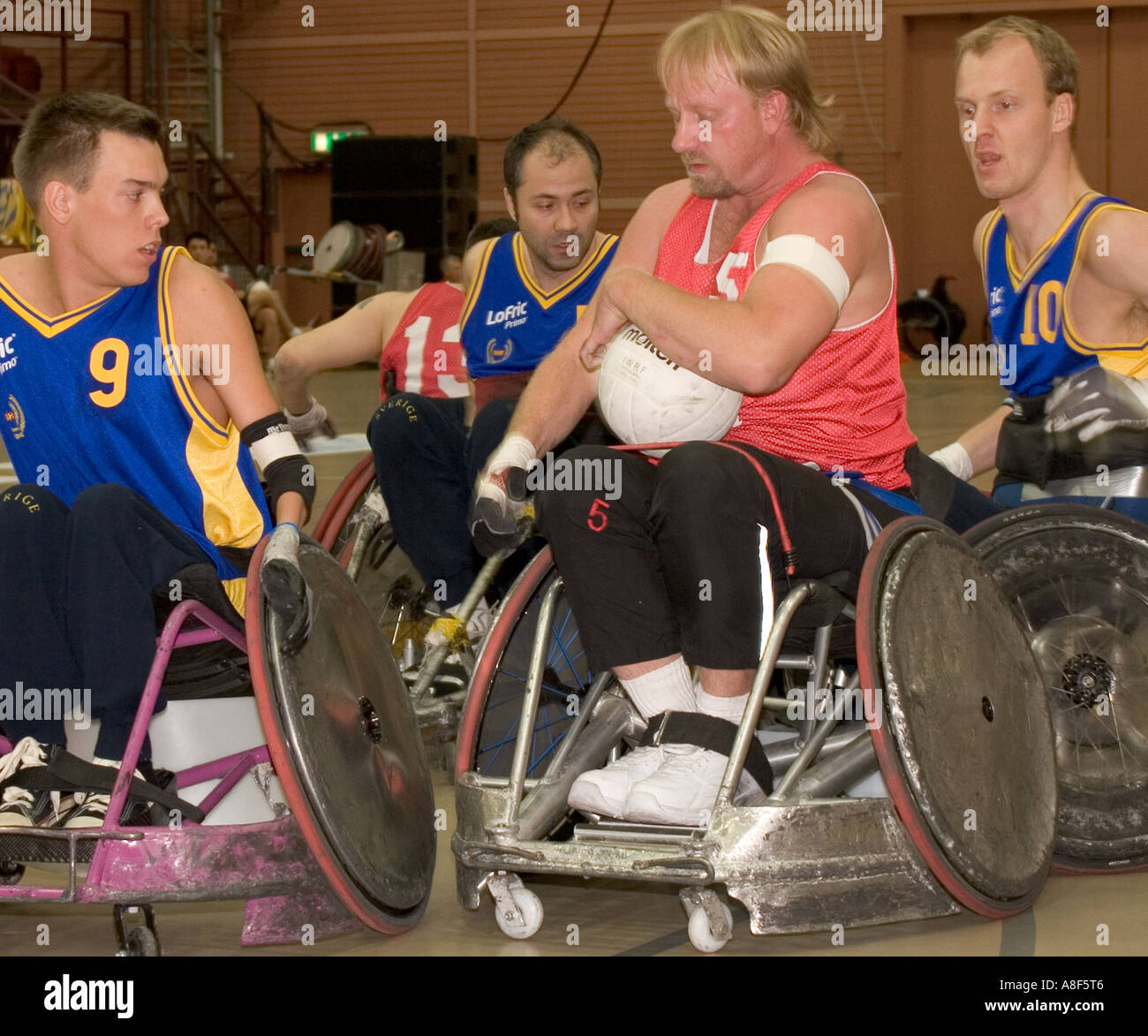 Wheel chair rugby hi-res stock photography and images - Alamy