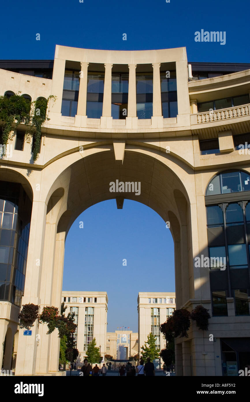 Modern architecture in Montpellier Stock Photo - Alamy