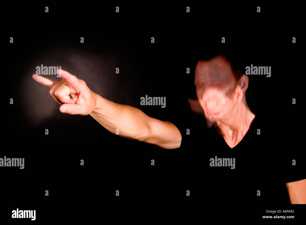 Head banging sign fingers horn music hi-res stock photography and ...