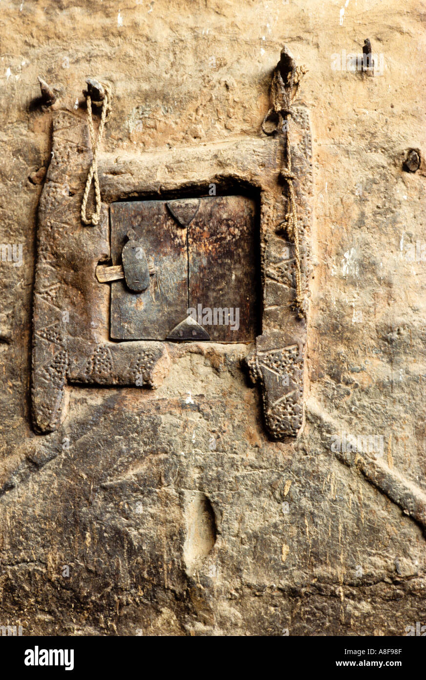 example of dogon door for closing off grain storage building Stock ...