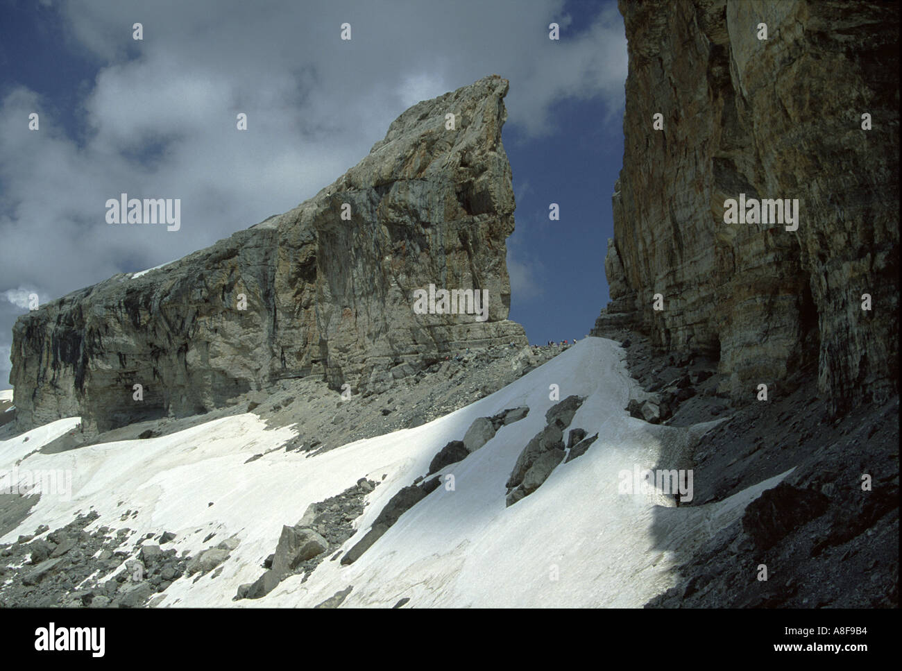 Breche de Roland Pyrenees France Stock Photo - Alamy