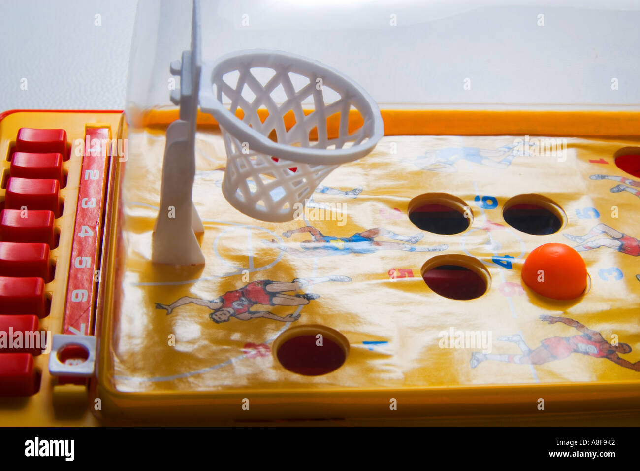 play basket game table ball glass transparent plastic children kid hole ...