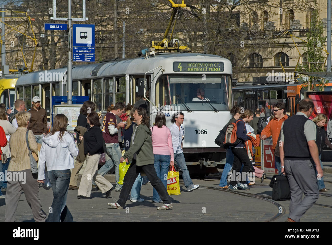 Tramway tram transport brno High Resolution Stock Photography and ...