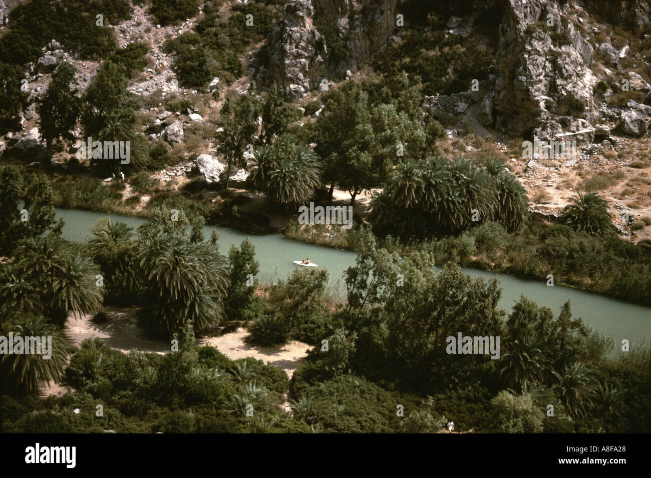 Preveli gorge Crete Stock Photo - Alamy