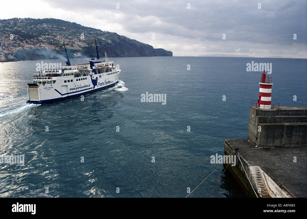 Madeira porto santo ferry hi-res stock photography and images - Alamy