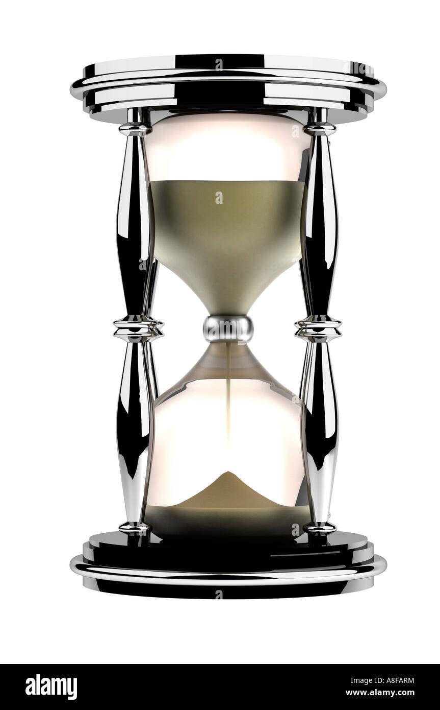 Sand timer or hour glass Stock Photo - Alamy