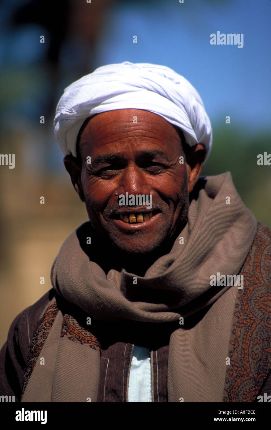 Native Egyptian Man Luxor Egypt Stock Photo - Alamy