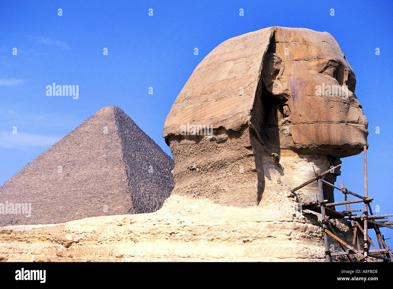 The Great Pyramid of Giza and the Sphinx Egypt Stock Photo - Alamy