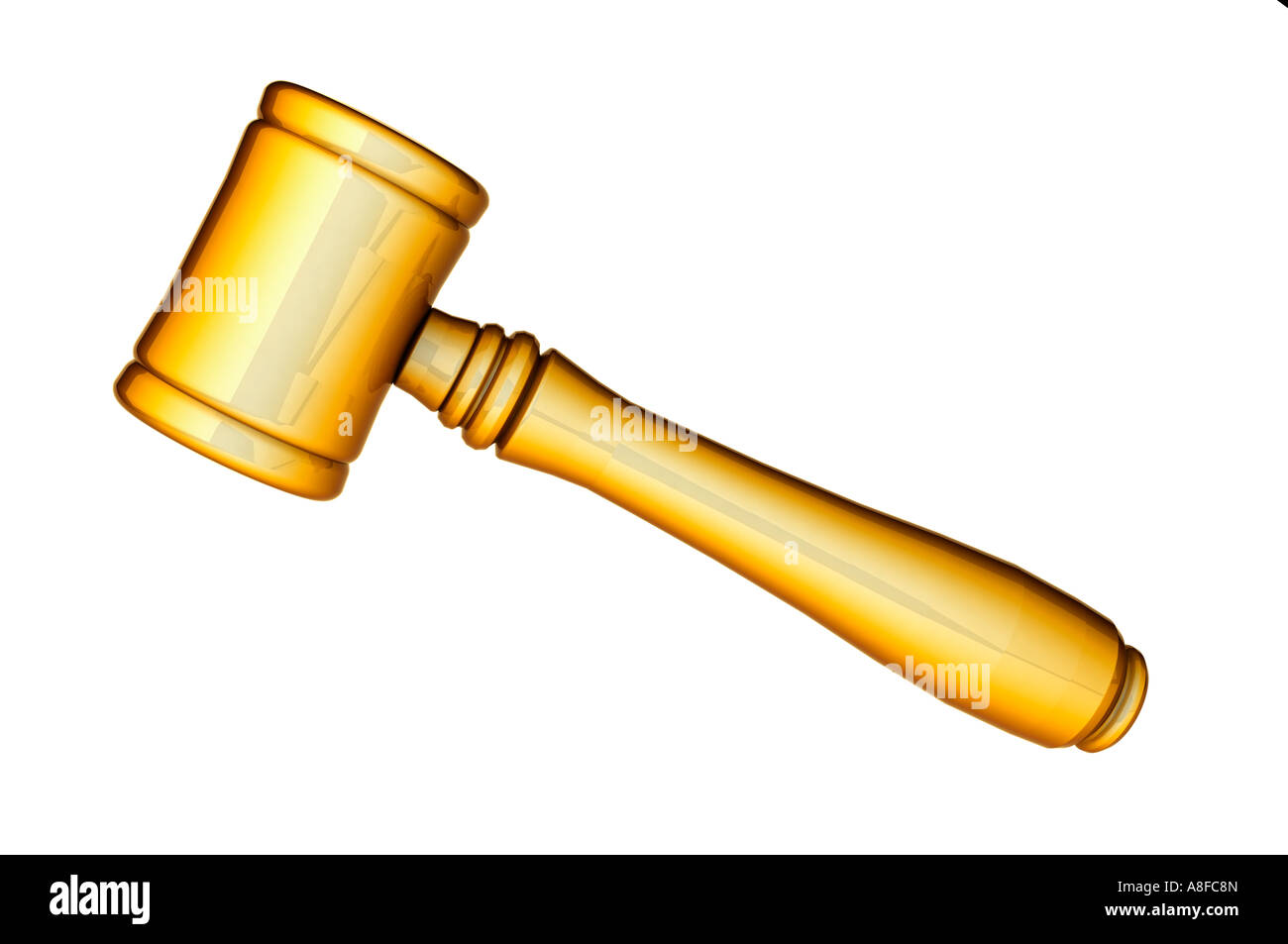 Auctioneer gavel cut out hi-res stock photography and images - Alamy