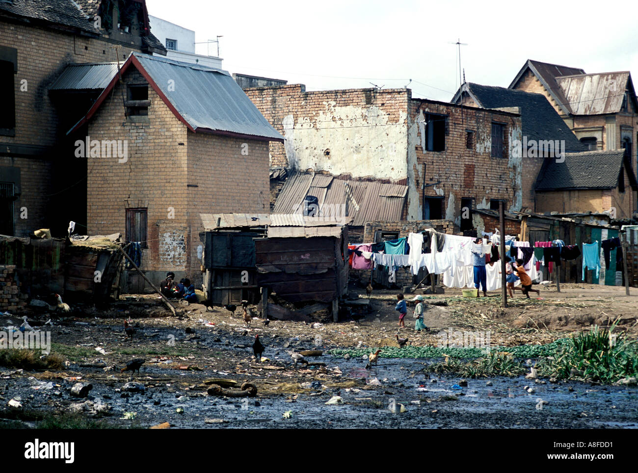 Antananarivo slum hi-res stock photography and images - Alamy