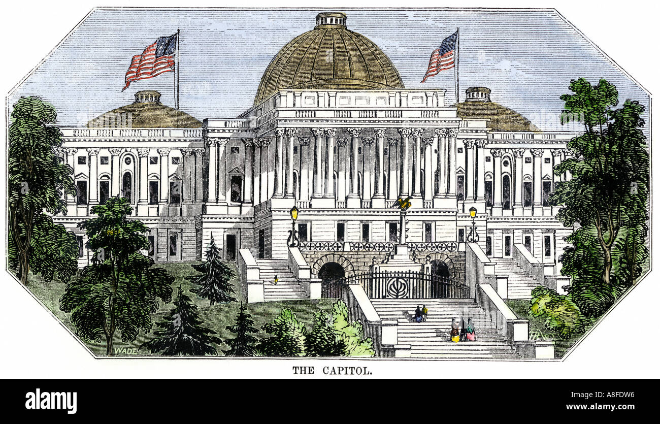 Legislature federal government 1800s hi-res stock photography and ...