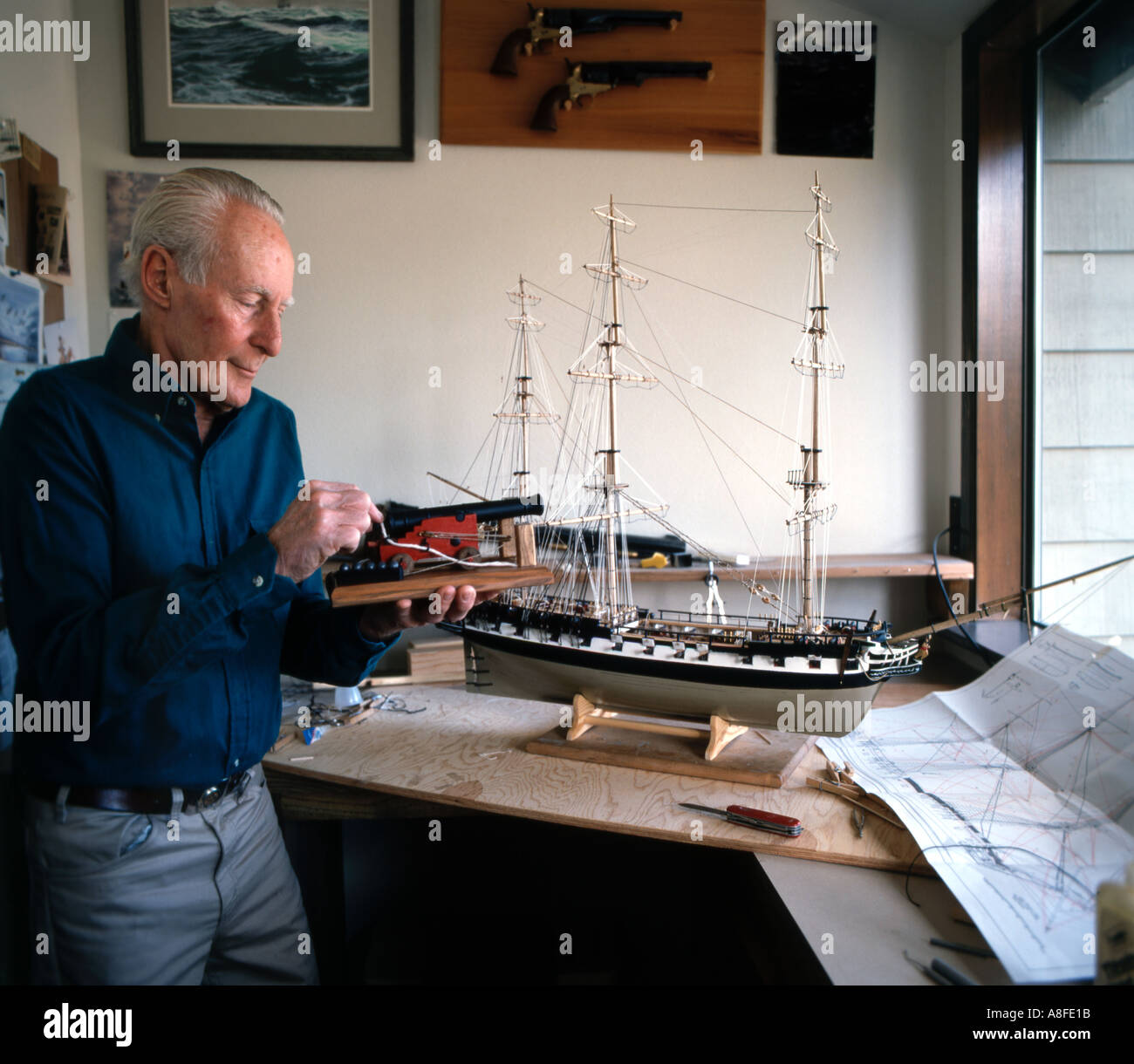 Ship building tools hi-res stock photography and images - Alamy