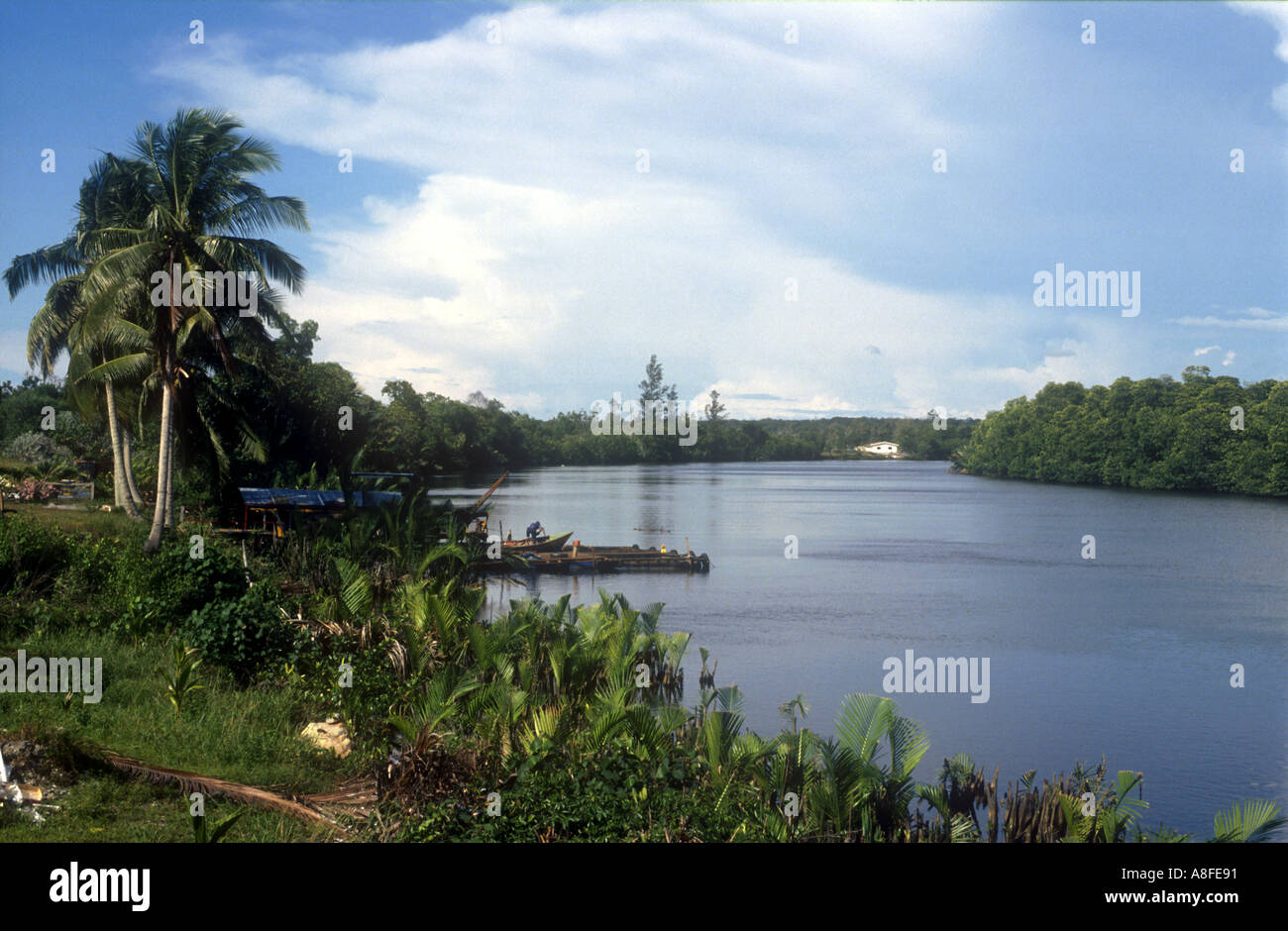 BRUNEI Brunei River Stock Photo - Alamy