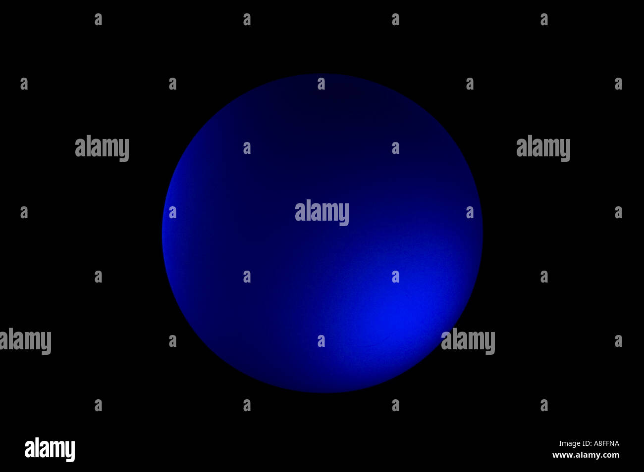 blue light globe dark Stock Photo - Alamy