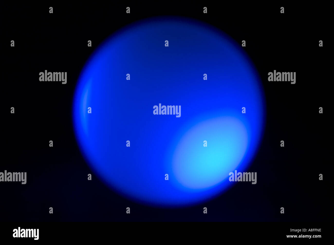blue light ball blurred Stock Photo - Alamy