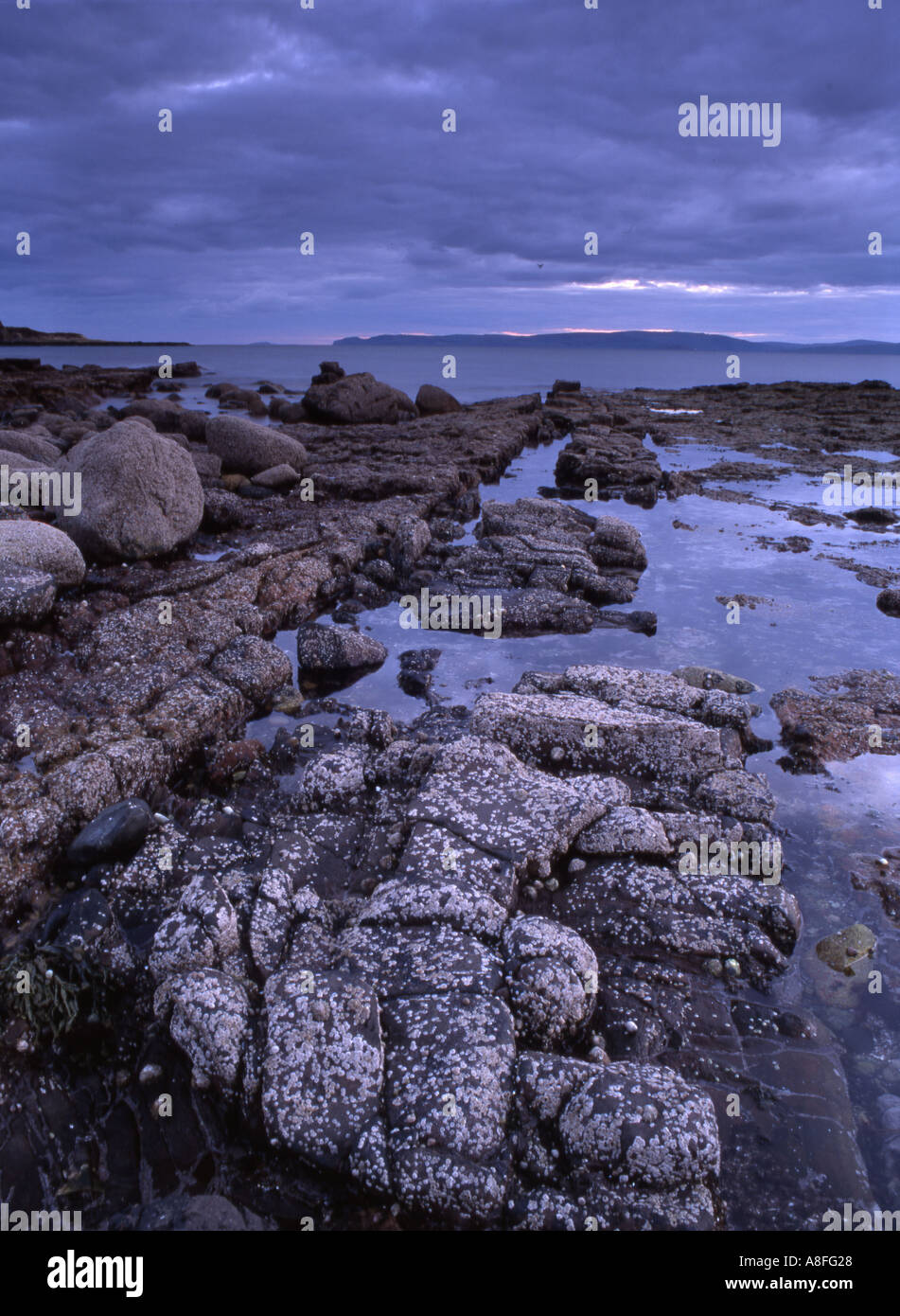 Drumadoon Point Isle of Arran Stock Photo - Alamy