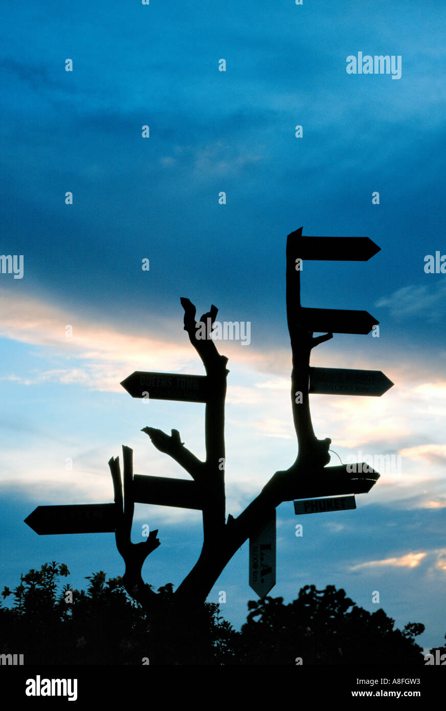 Westbound sign hi-res stock photography and images - Alamy