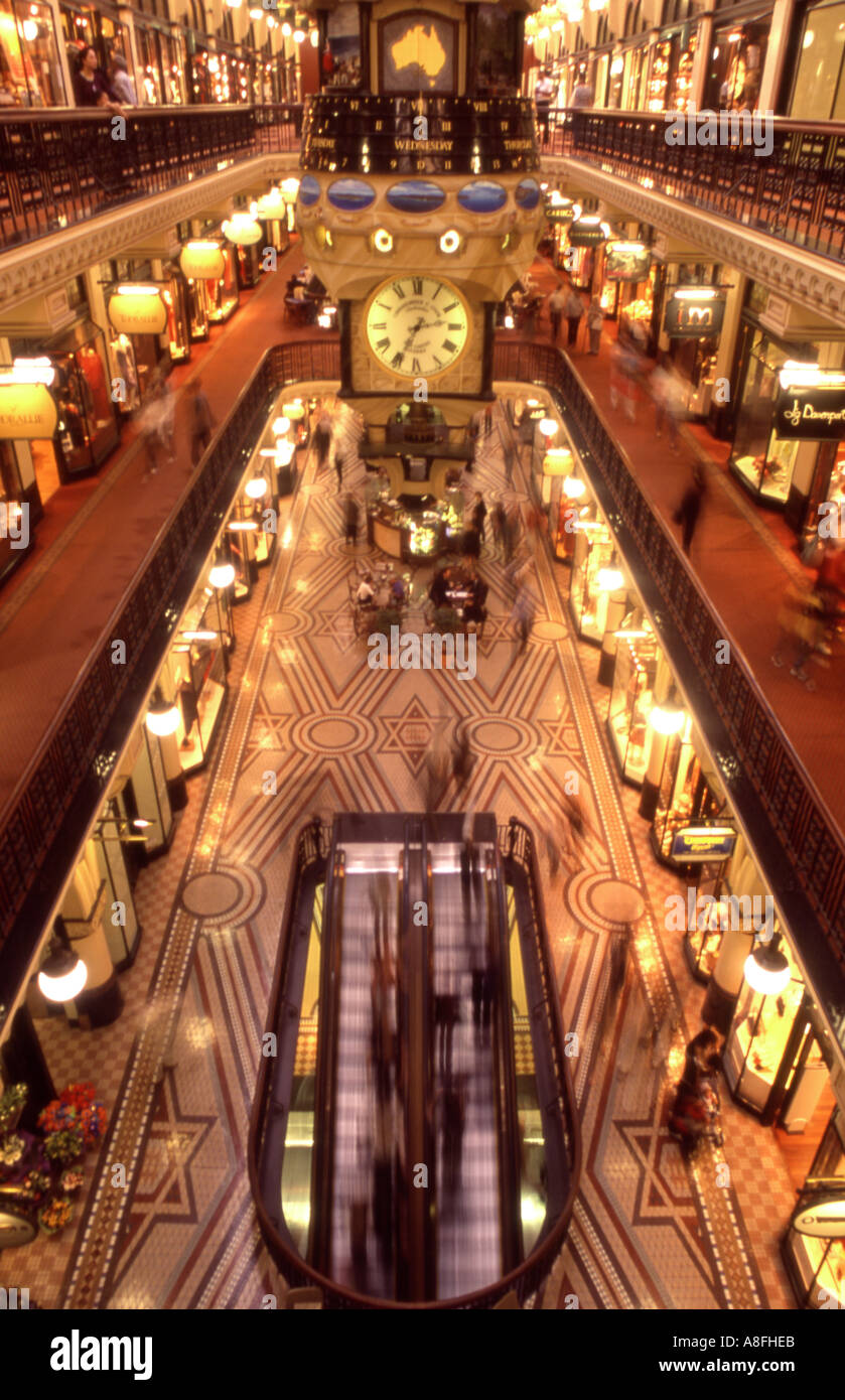 Interior of the Queen Victoria Building QVB Sydney City Centre New ...