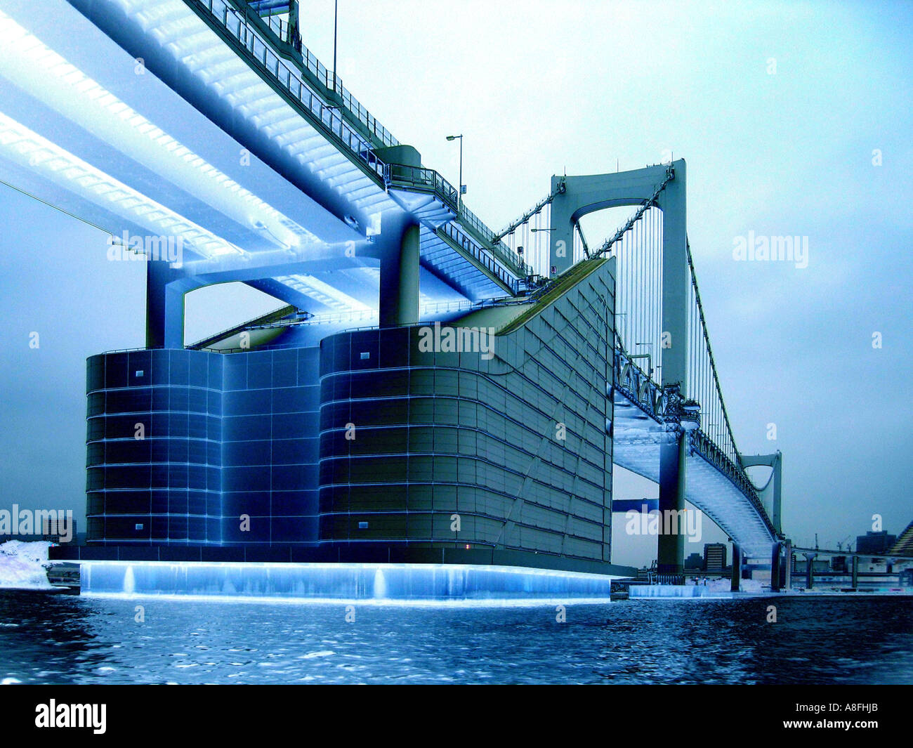 Architecture Bridge Tokyo Japan Stock Photo - Alamy