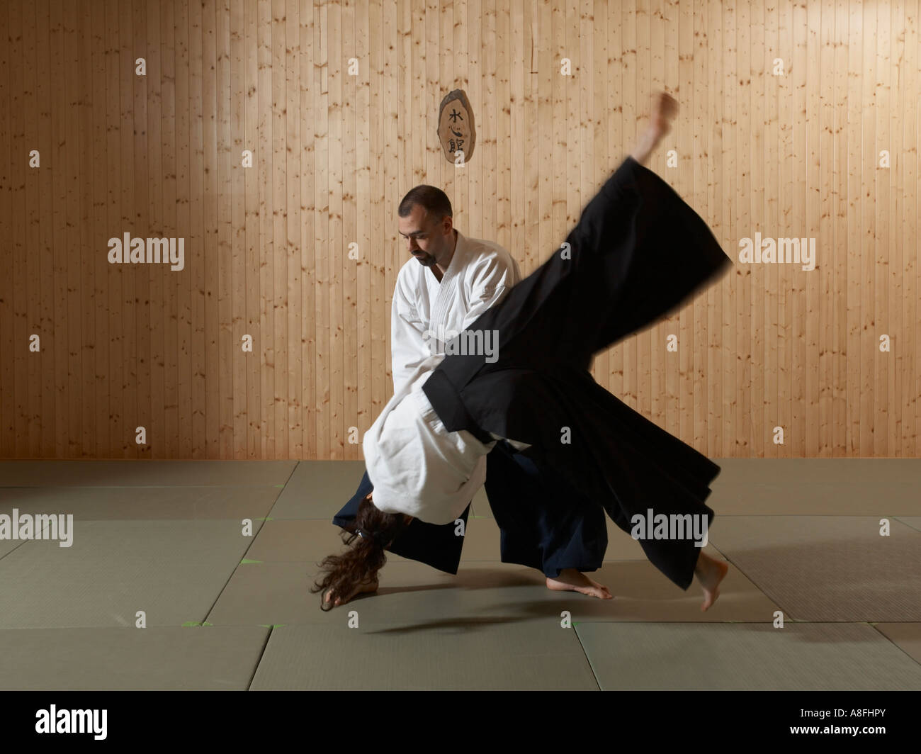 Fitness dynamic fighting pose hi-res stock photography and images - Alamy
