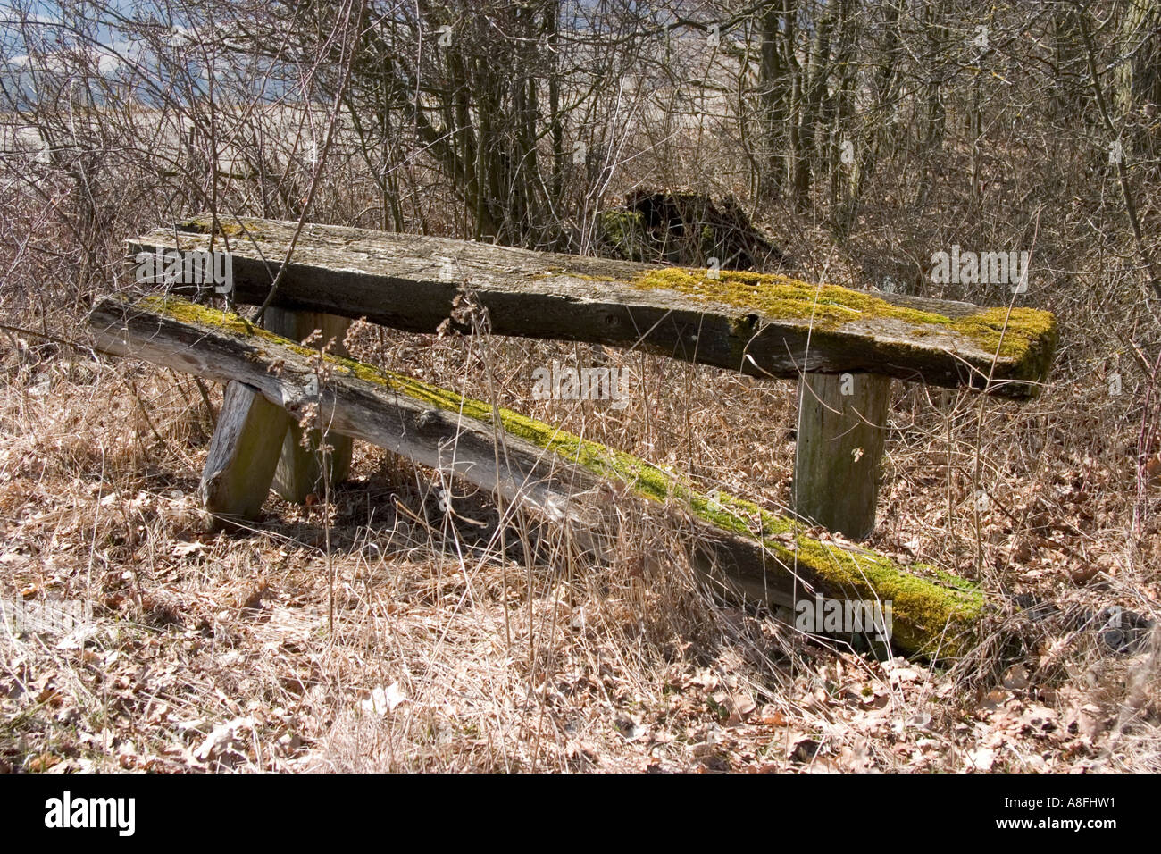 Rotten bench hi-res stock photography and images - Alamy