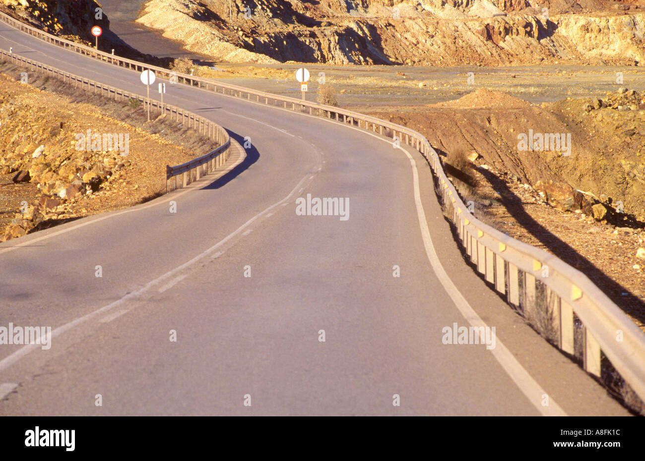 winding asphalt road Stock Photo - Alamy
